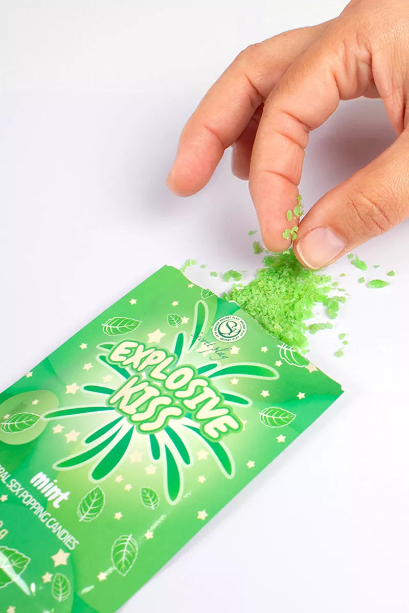 Explosive Kiss à la menthe – LILOU PLAISIR